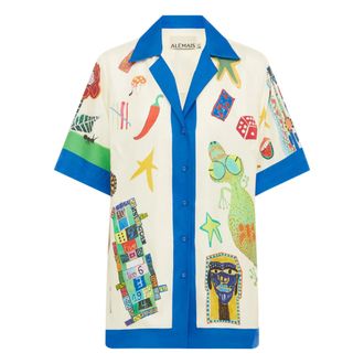 Alemais Chemise Rollers Soie Al&eacute;mais