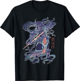 Star Wars Darth Vader Japanese Samurai Art Style Celebration T-Shirt