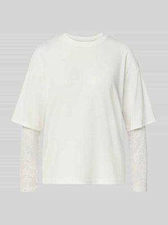 Only Regular Fit Langarmshirt mit Viskose-Anteil Modell TAHLIA