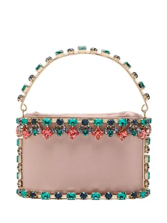 Rosantica Mini Holli Buganville Tote Bag mit Kristallen