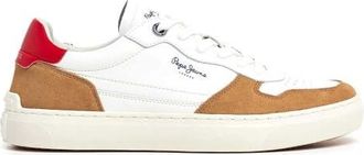 Pepe Jeans London Camden Street M, Baskets Homme, Marron (Tan Brown), 9