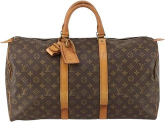 Louis Vuitton unisex, Pre-owned, Brun, Taille: ONE Size Sac Keepall Pre-owned