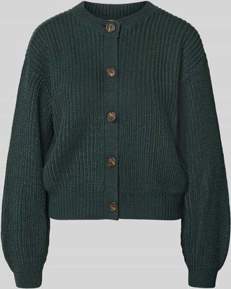 Vero Moda Loose Fit Strickjacke mit einreihiger Knopfleiste Modell LEA