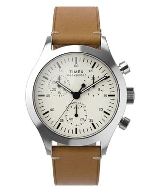 Timex Weekender New England Braun Herren Armbanduhr TW2Y85000