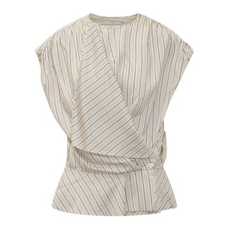 Iro Iro, Femme, Blouses et Chemises, Beige, Taille: 34 FR Uttopia Top