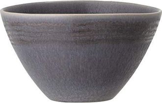 Bloomingville Nordic Raben Sch&uuml;ssel aus Steingut in der Farbe Grau, 690ml, 82050115