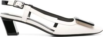 Roger Vivier Hohe Schuhe - With Heel White - Gr. 38,5 (EU) - in Wei&szlig; - f&uuml;r Damen