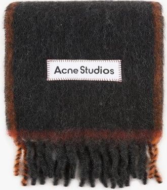 Acne Studios Echarpe en laine et mohair
