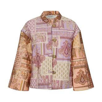 Lollys Laundry Femme, Vestes, Multicolore, Taille: 38 FR Veste LamaLL