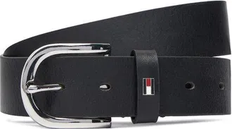 Tommy Hilfiger Dameng&uuml;rtel New Danny Belt WW0WW11590 Schwarz