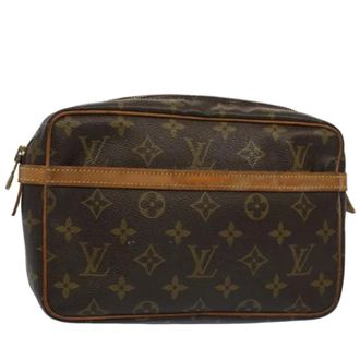 Louis Vuitton Pre-owned Canvas clutches - - Pre-owned - Damen - Braun - ONE SIZE