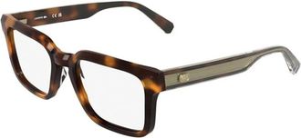 Lacoste unisex, Accessoires, Brun, Taille: 54 MM Square Optical Frame