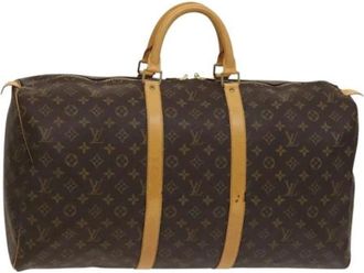 Louis Vuitton Pre-owned Toile sacs-louis-vuitton - Femme - Pre-owned - Brun - Taille: ONE Size