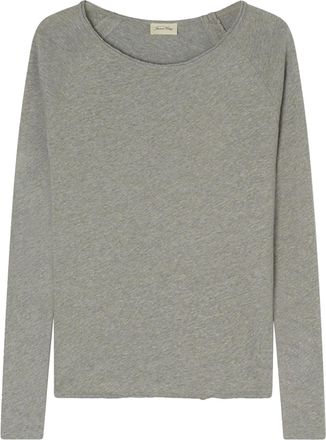 American Vintage T-shirt Manches Longues Col Bateau Sonoma American Vintage