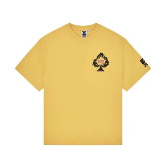 Deus Turpentine Os Tee - Homme - Tops - Jaune - Taille: M
