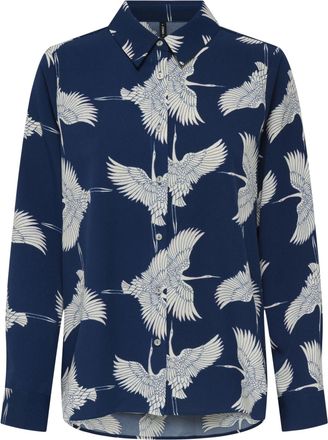 Only Onlnova Life Vis L/S New Grace Shirt