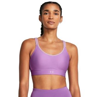 Under Armour Soutien-Gorge de Sport Infinity Mid Impact pour Femme, (560) Violet Provence/Violet Ace, (Large) A/C