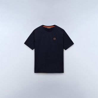 Napapijri T-Shirt f&uuml;r Herren, Recycelte Baumwolle (Meeresblau)