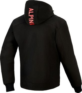 Alpinestars Motorradjacke Radium Tech Motorrad Zip Hoodie Airbag vorbereitet,Ellenbogenprotektoren enthalten,Schulterprotek
