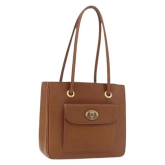 Burberry Pre-owned Sac cabas vintage - Femme - Pre-owned - Brun - Taille: ONE Size