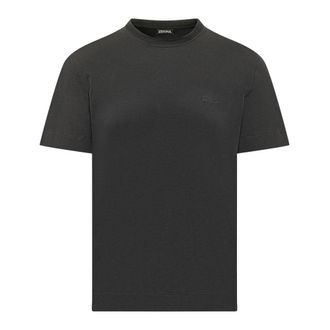 Ermenegildo Zegna T-Shirt mit Rundhalsausschnitt - - Tops - Herren - Schwarzk - S