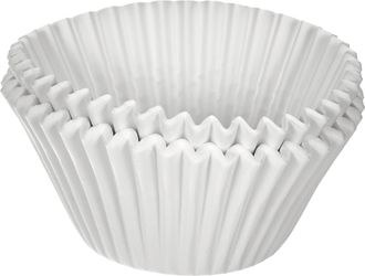 Ibili Baking Cup Set, 8 x 4.5 cm, White