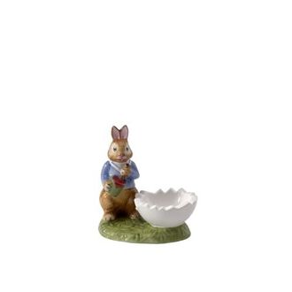 Villeroy & Boch Villeroy und Boch Bunny Tales Eierbecher Max, Porzellan, Bunt