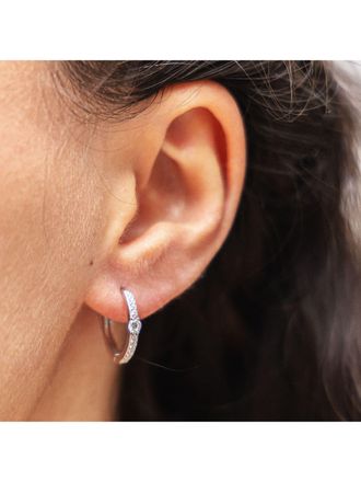 Dkeniz Dkeniz Creolen Creolen Solit&auml;r 925/- Sterling Silber
