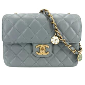 Chanel Pre-owned Vintage Schultertasche - - Pre-owned - Damen - Grau - ONE SIZE