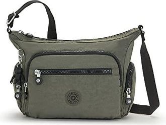 Kipling Gabbie S, Sac à bandoulière Femmes, Mousse Verte, s