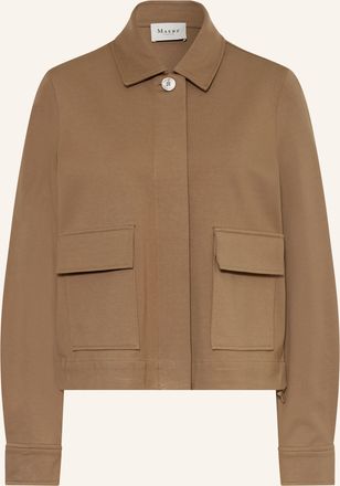 Maerz Maerz Muenchen Kastenjacke Aus Jersey braun