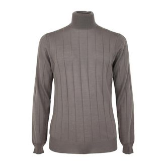 FILIPPO DE LAURENTIIS Stahl Merino Rollkragenpullover - - Knitwear - Herren - Grau - 3XL
