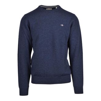 GANT Rundhals-Pullover - - Knitwear - Herren - Blau - S