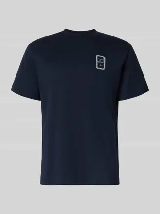 Lacoste Regular Fit T-Shirt aus reiner Baumwolle Modell CN Tenniscourt Backprint