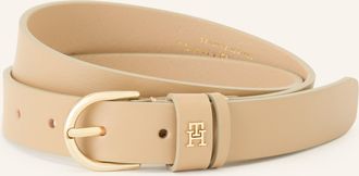 Tommy Hilfiger Lederg&uuml;rtel beige