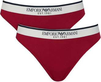 Emporio Armani Brazilian-Panty-Set EW005197 AF27298 U5084 Dunkelrot