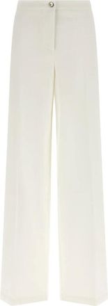 Pinko Pinko, Femme, Pantalons, Blanc, Taille: 42 FR Pantalon Large Jacopone