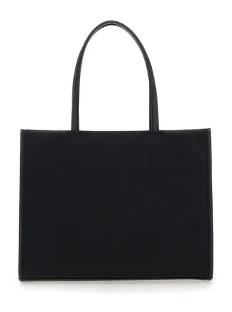 Tory Burch Womens Tote Bag Ella Black Nylon