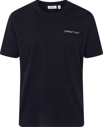 Off-white T-Shirt Short Sleeves Logo Quote Regular