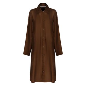 Philosophy di Lorenzo Serafini Seidenhemd Stil Jacke - - Dresses - Damen - Braun - M