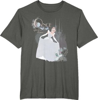 Disney Princess Cinderella Vintage Once Upon a Time T-Shirt