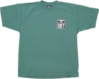 Obey Palmblatt Herren T-Shirt - - Tops - Herren - Gr&uuml;n - XL