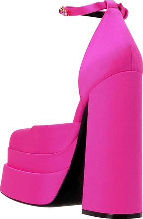 Versace Medusa Aevitas Platform Pump - Pink