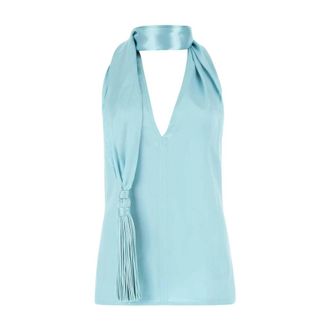 Bottega Veneta Damen, Blusen & Hemden, Blau, 2XSGr&ouml;&szlig;e