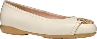Geox Damen D ANNYTAH W A Ballet Flat, Papyrus, 38.5 EU