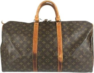 Louis Vuitton unisex, Pre-owned, Brun, Taille: ONE Size Keepall 50 Boston Bag Pre-owned