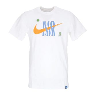 Nike T-shirt de sport &agrave; col rond - Homme - Sport - Blanc - Taille: XS
