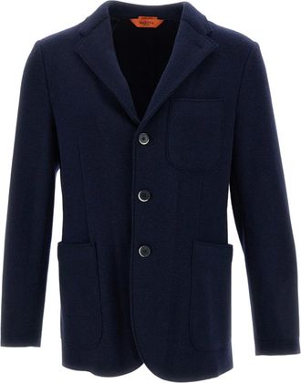 Barena Blazer &agrave; un bouton - Homme - Vestes - Bleu - Taille: S