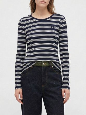 Ganni T-Shirt GANNI Damen Farbe Blau