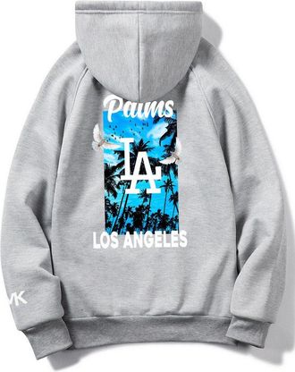 rmk Hoodie Herren Pullover Kapuzenpullover Langarmshirt Oversize LA Los Angeles